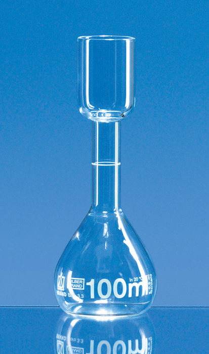 Volumetric flasks for sugar analysis, Kohlrausch, SILBERBRAND, class B, Boro 3.3 | BRAND