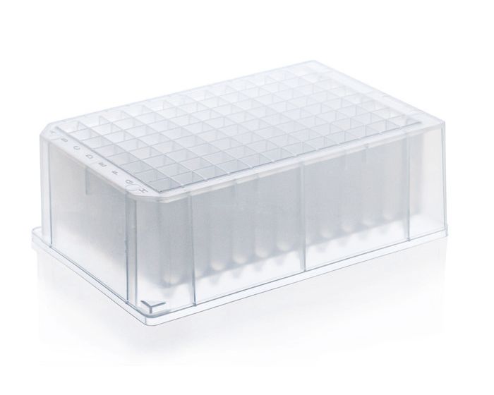 Deep-well plate, 96-well, PP | BRAND