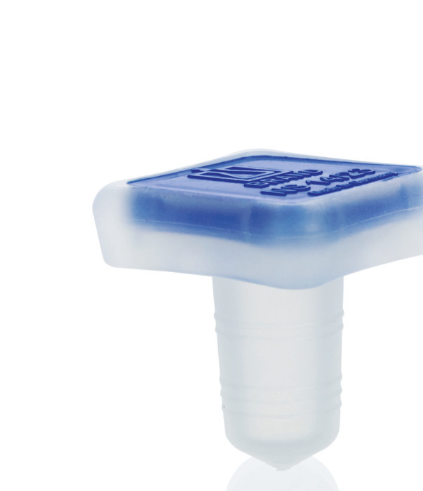 Kegelschliffstopfen, PP, Vierkantgriffscheibe, hohl | BRAND